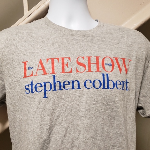 Shirts | Steven Colbert Late Show Large Tshirt | Poshmark